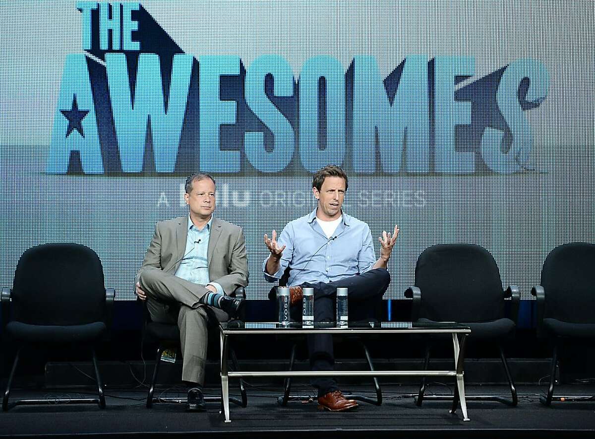 New host Seth Meyers lands at 'Late Night' Monday
