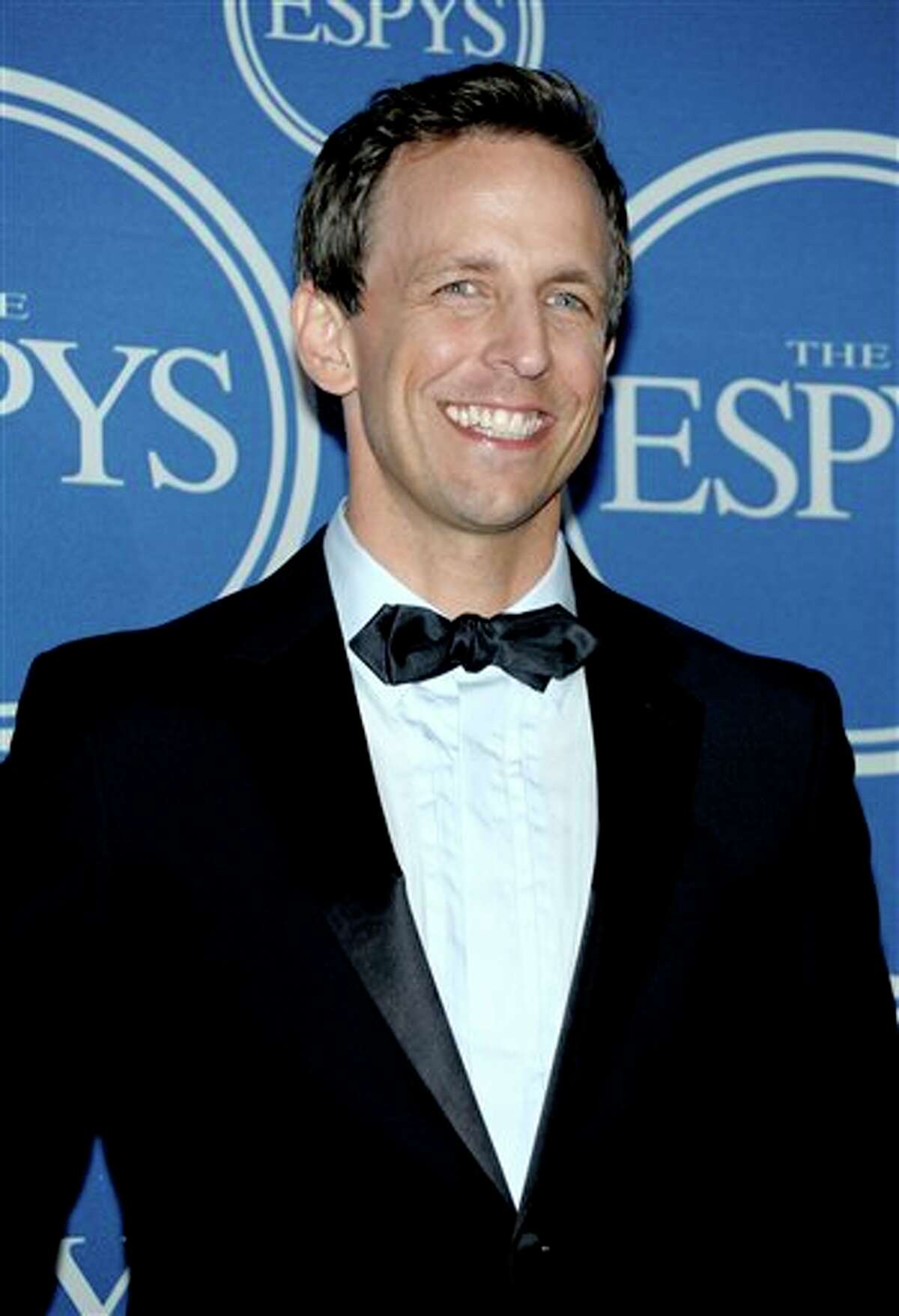 New host Seth Meyers lands at 'Late Night' Monday
