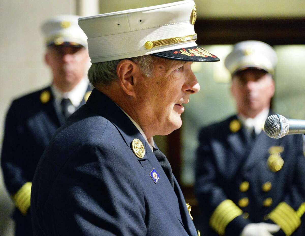 Photos: New Albany fire chief sworn in
