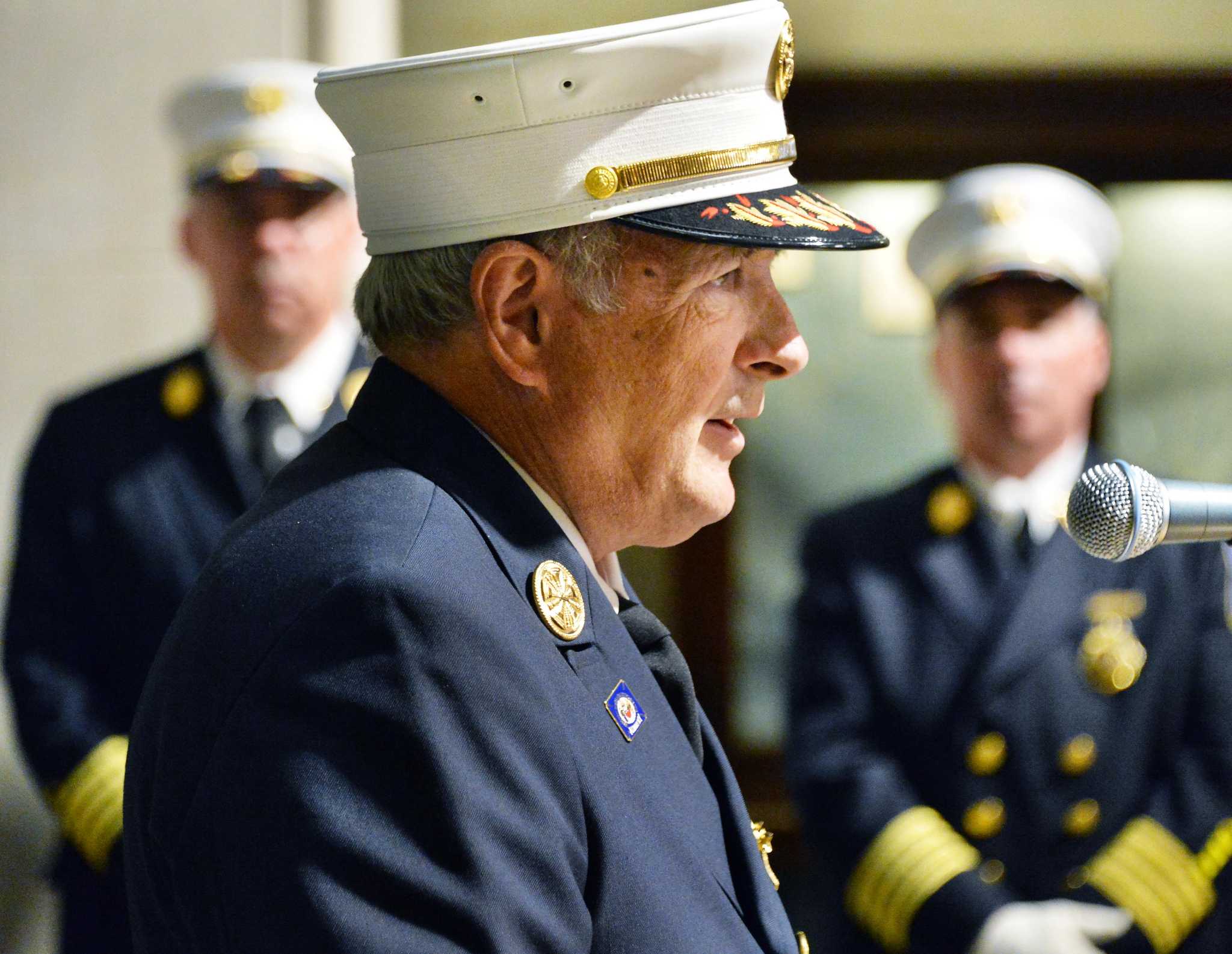 Photos: New Albany fire chief sworn in