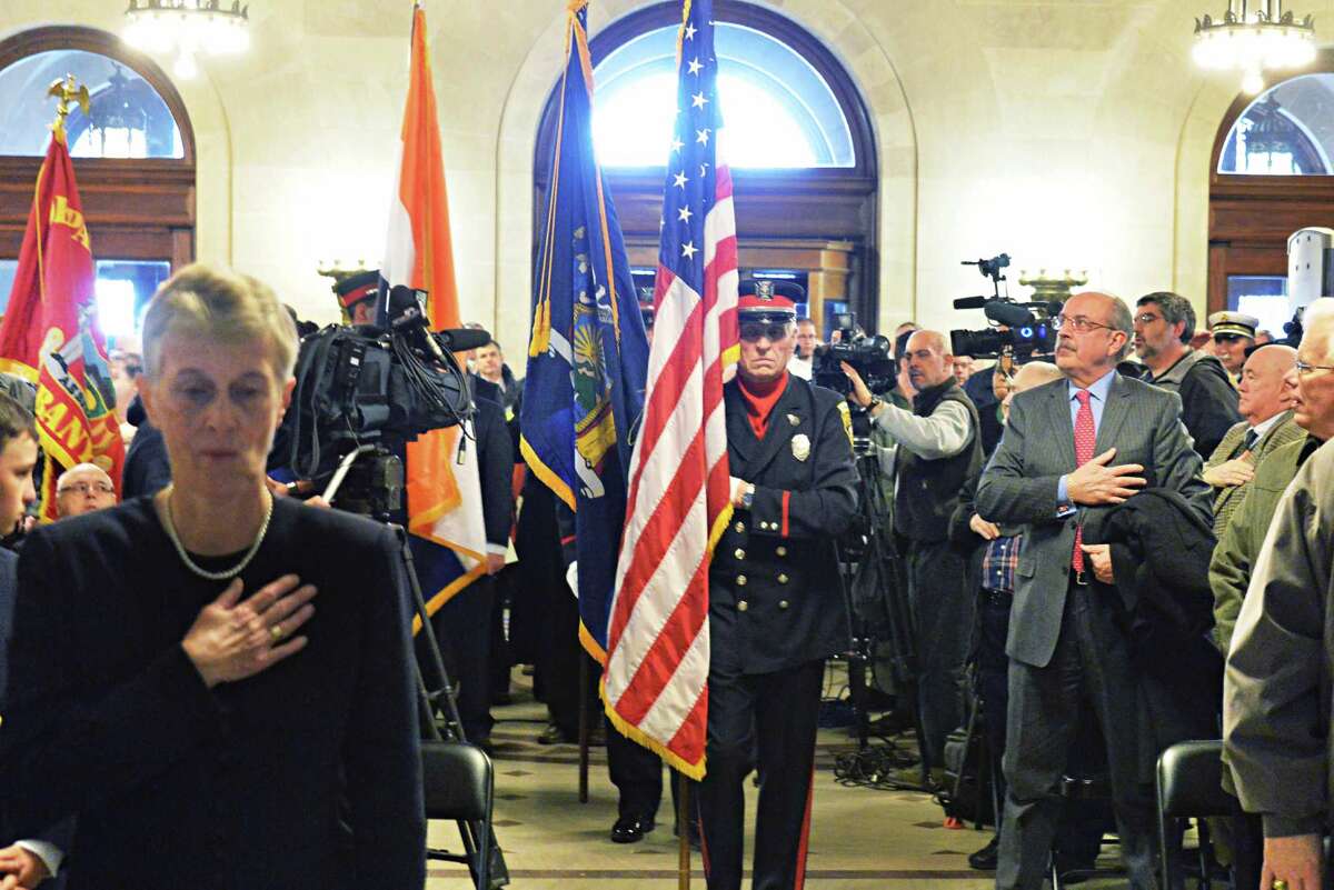 Photos: New Albany fire chief sworn in