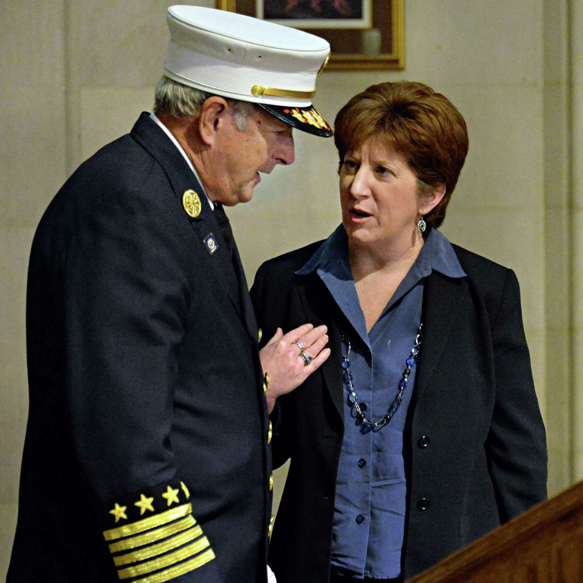 Photos: New Albany fire chief sworn in