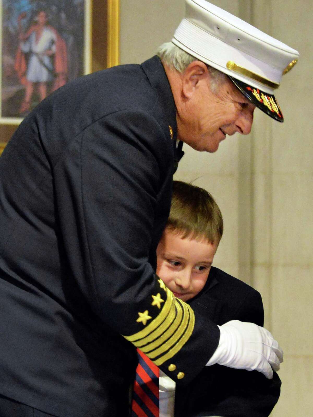 Photos: New Albany fire chief sworn in