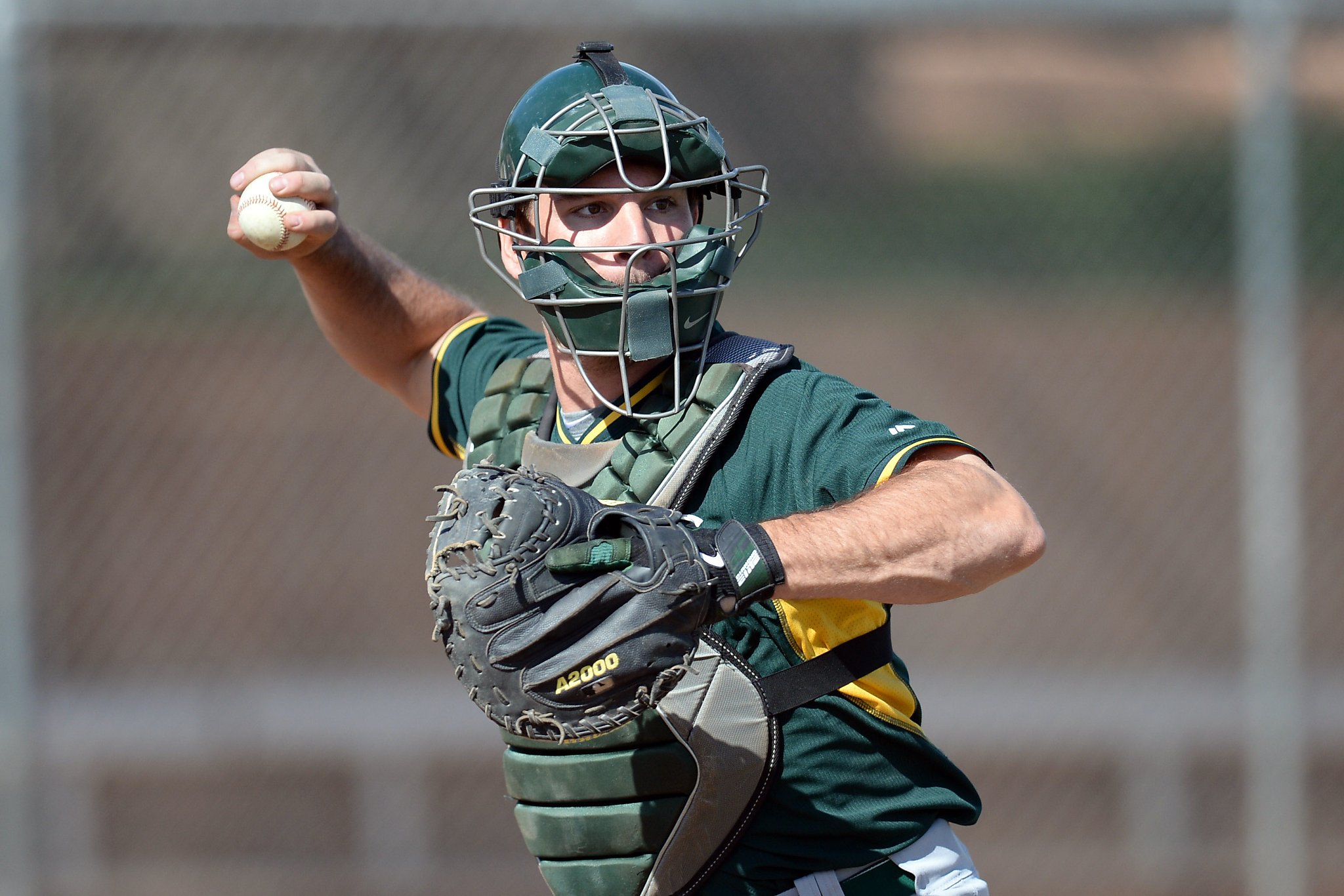 John Jaso to return to catching in A's spring opener