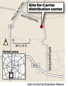 Carrier to lease $19 million distribution center on S. Side