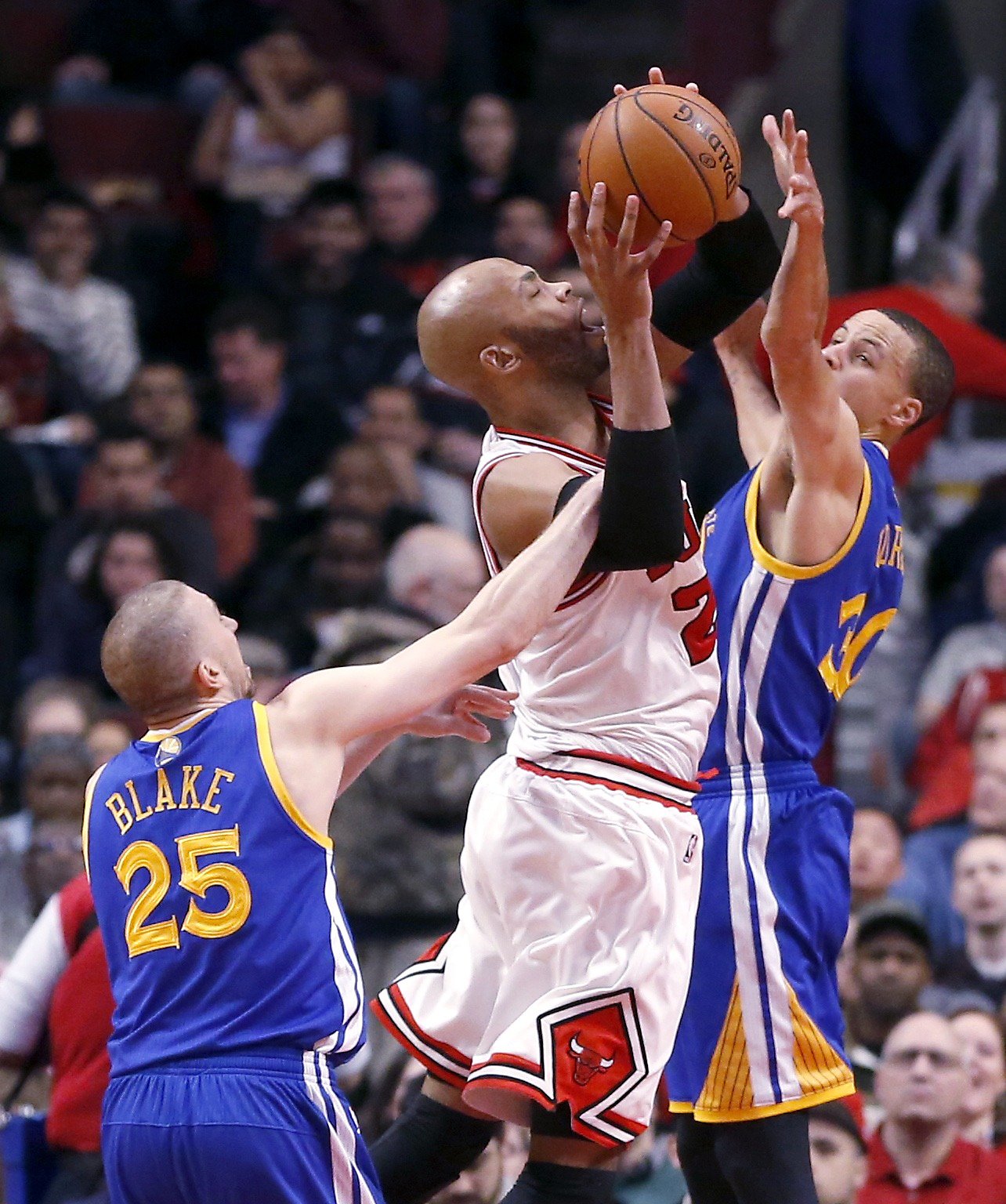 Warriors' starters stifled in loss to Bulls