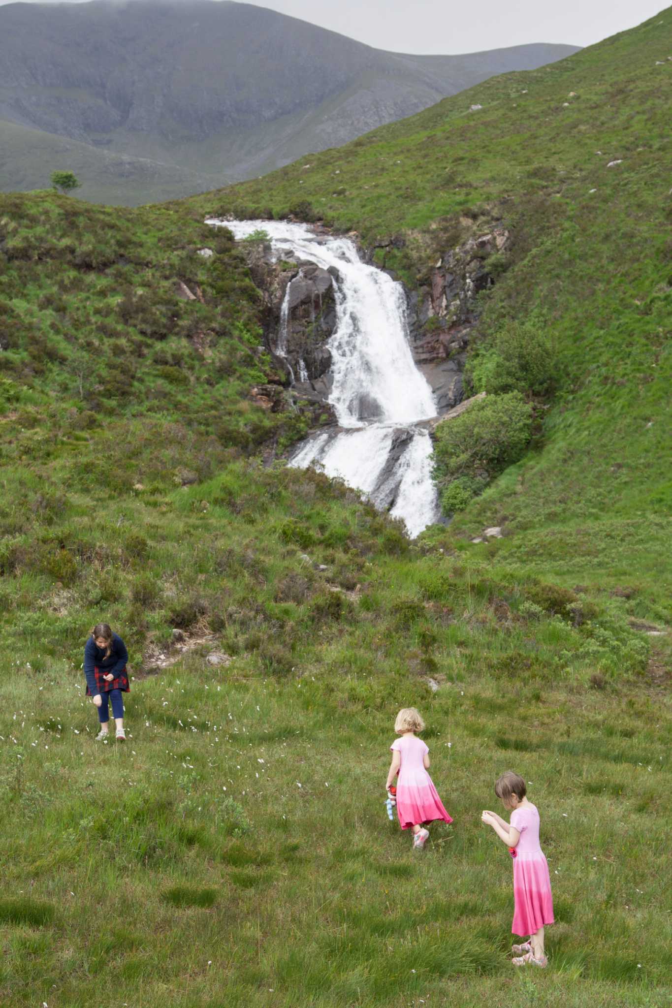 Exploring the fantastical and "Brave" Scottish Highlands, with kids