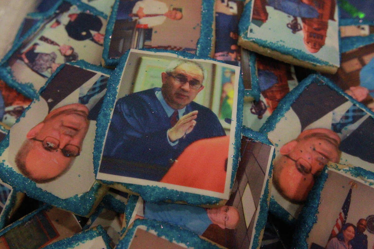 Hundreds say goodbye to longtime child support judge