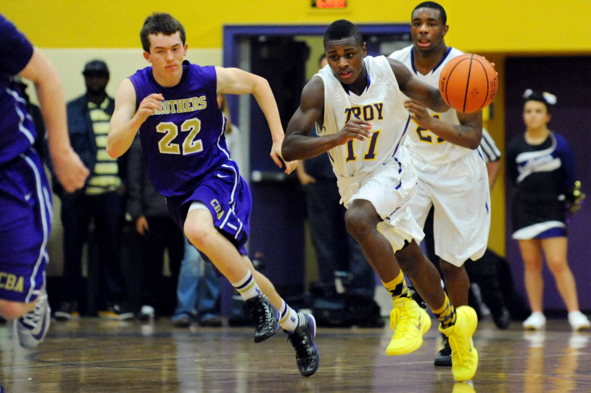 Troy's Holt puts lessons to use