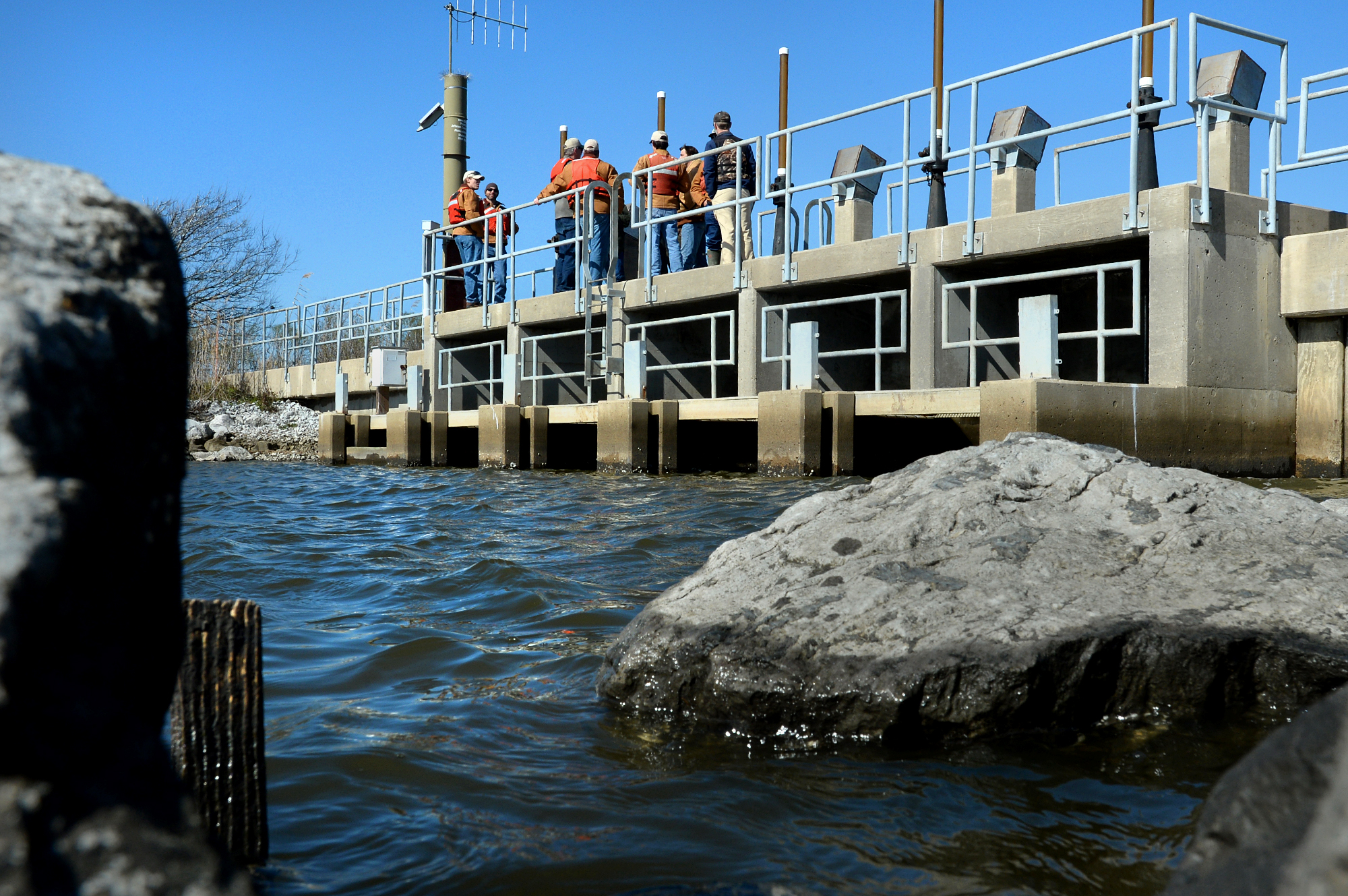 Erosion caused by channel traffic puts marsh in peril