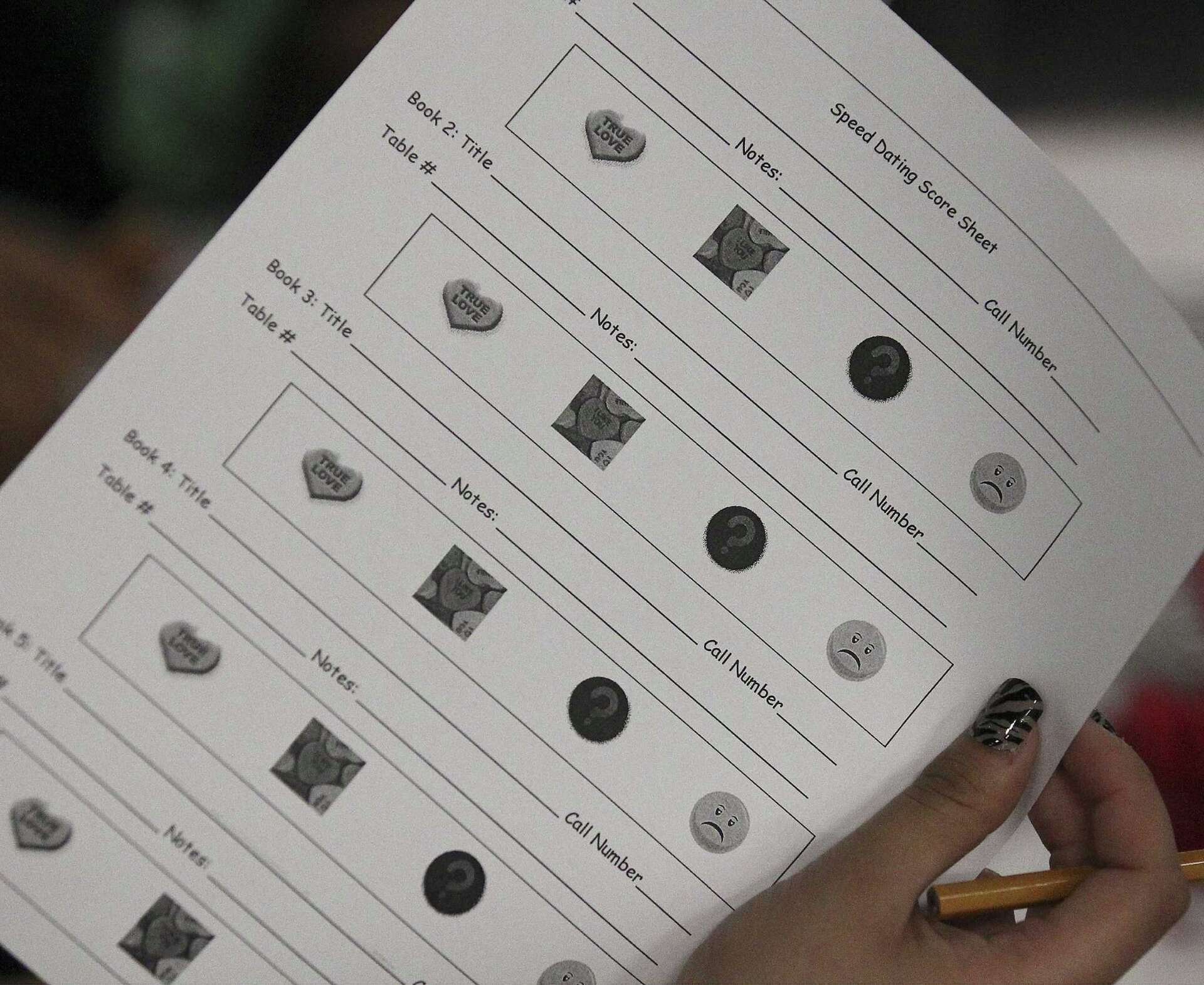 Students open up to books with 'speed dating'