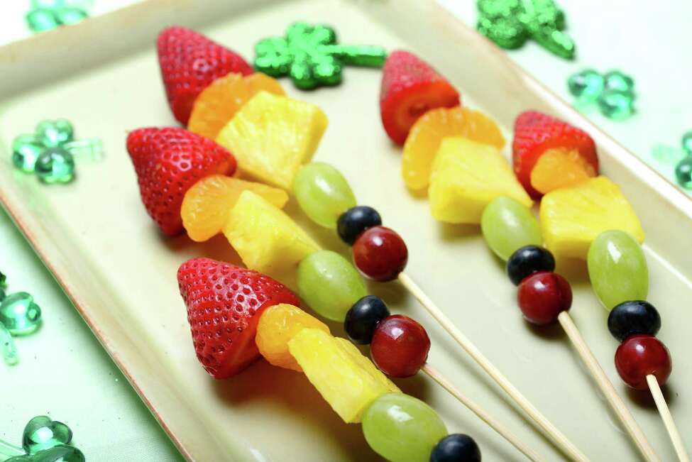 Fruit on stick deserves a good dip