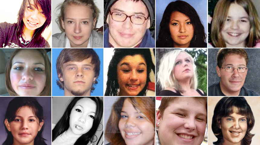 Washington's missing children in photos