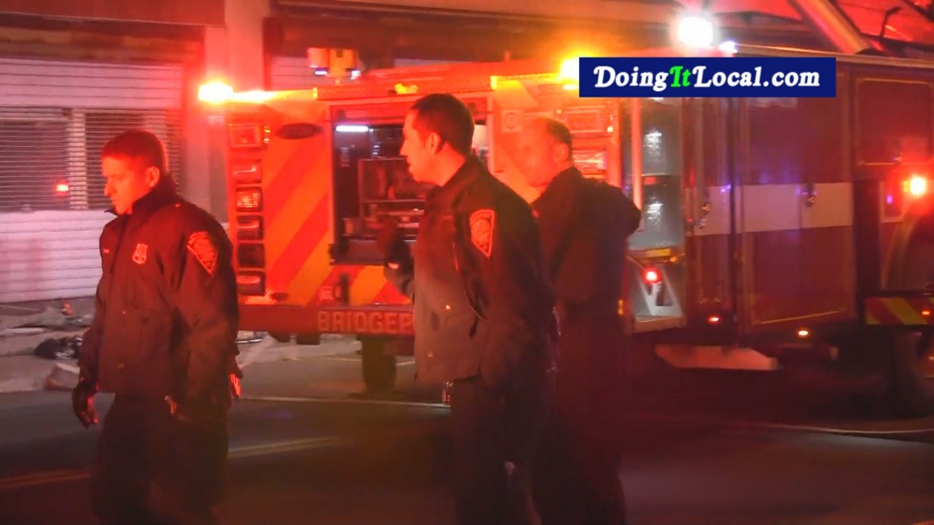 Locked behind gate, homeless man burned in fire