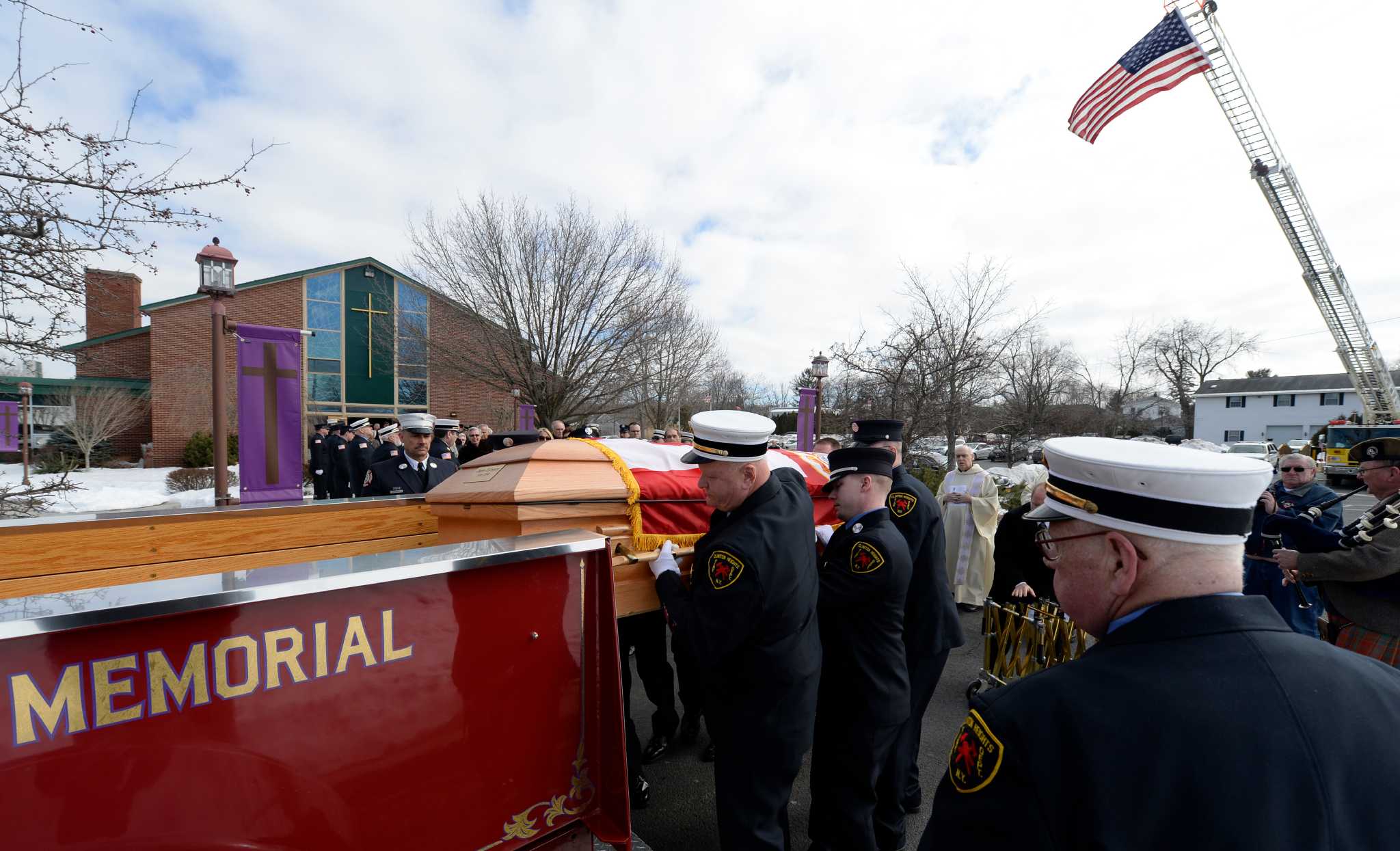 97-year-old firefighter honored