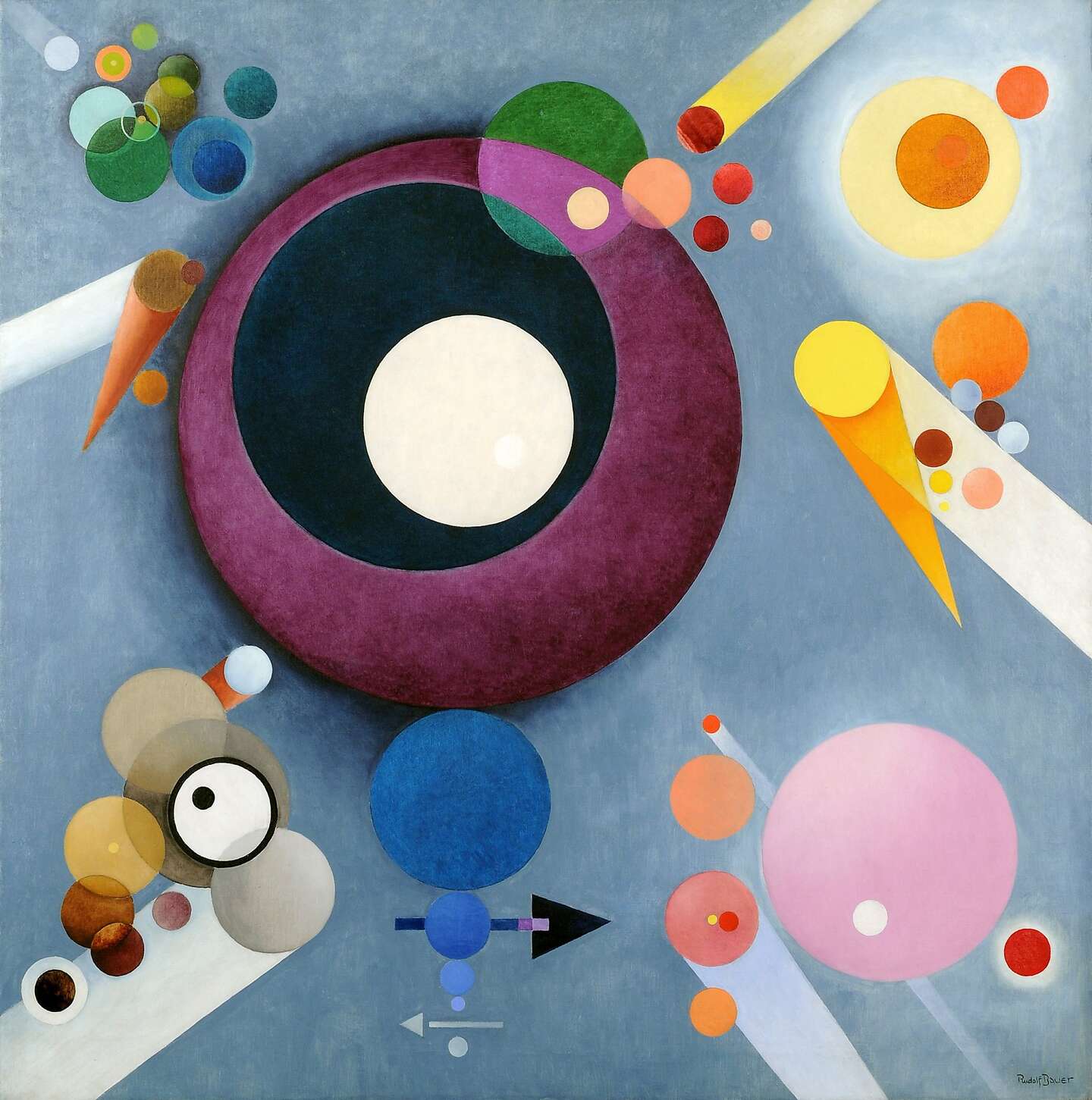 'The Realm of the Spirit: A Retrospective of Rudolf Bauer'