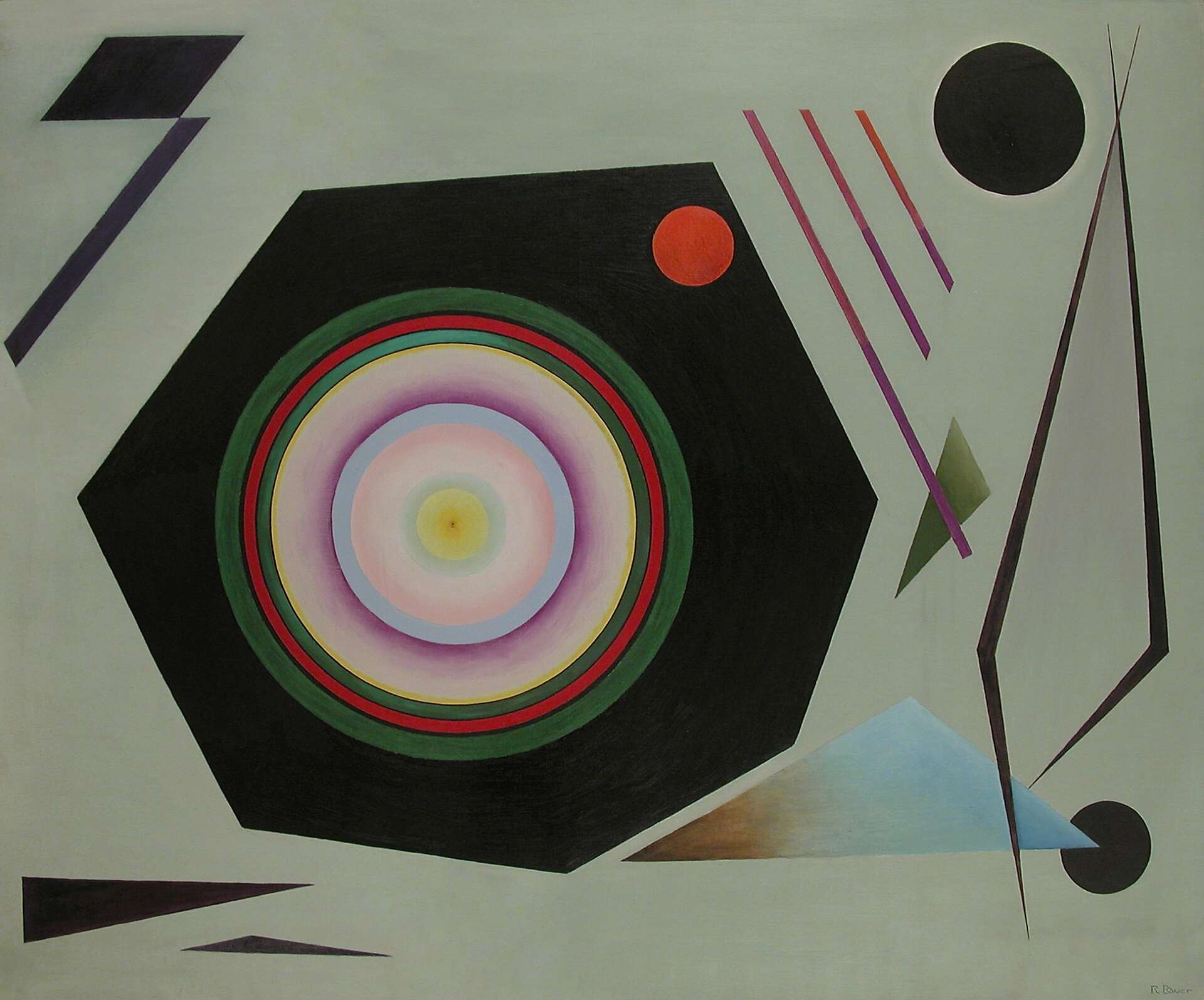 'The Realm of the Spirit: A Retrospective of Rudolf Bauer'