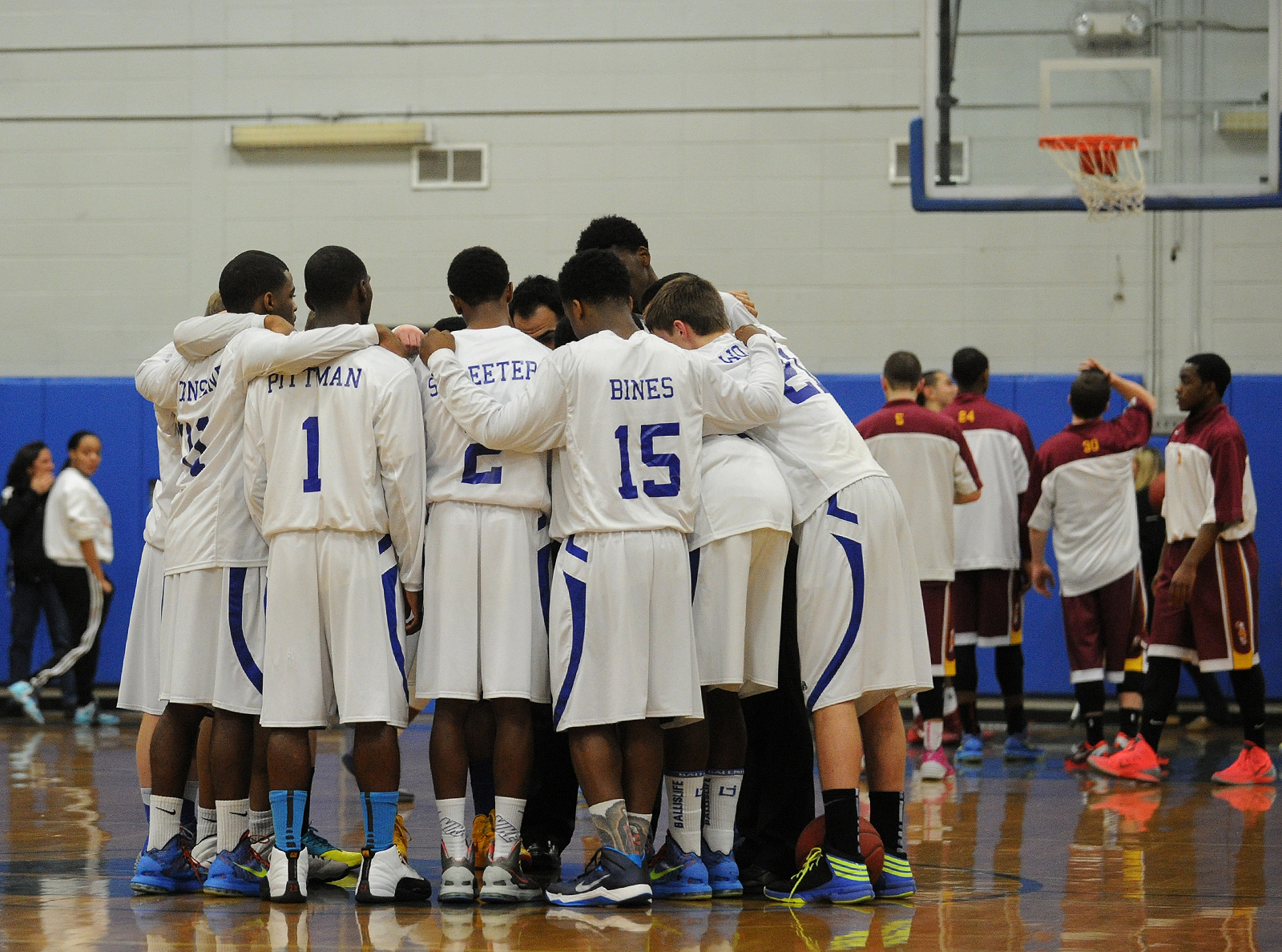 Together as a high school team