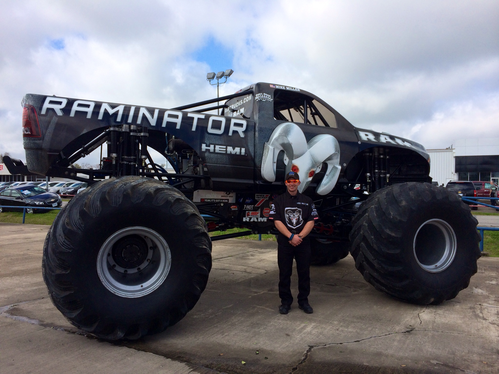 Raminator touring Houston as official Truck of Texas