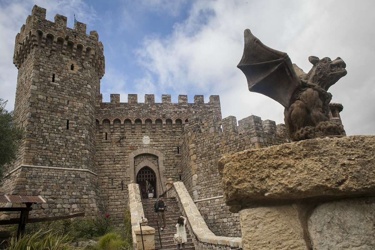 Castello di Amorosa wine train excursion fit for a king