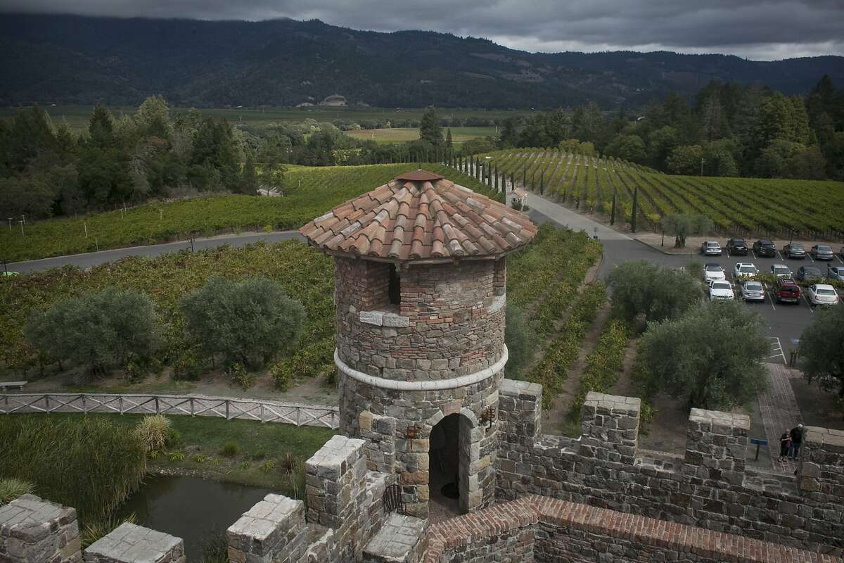 Castello di Amorosa wine train excursion fit for a king
