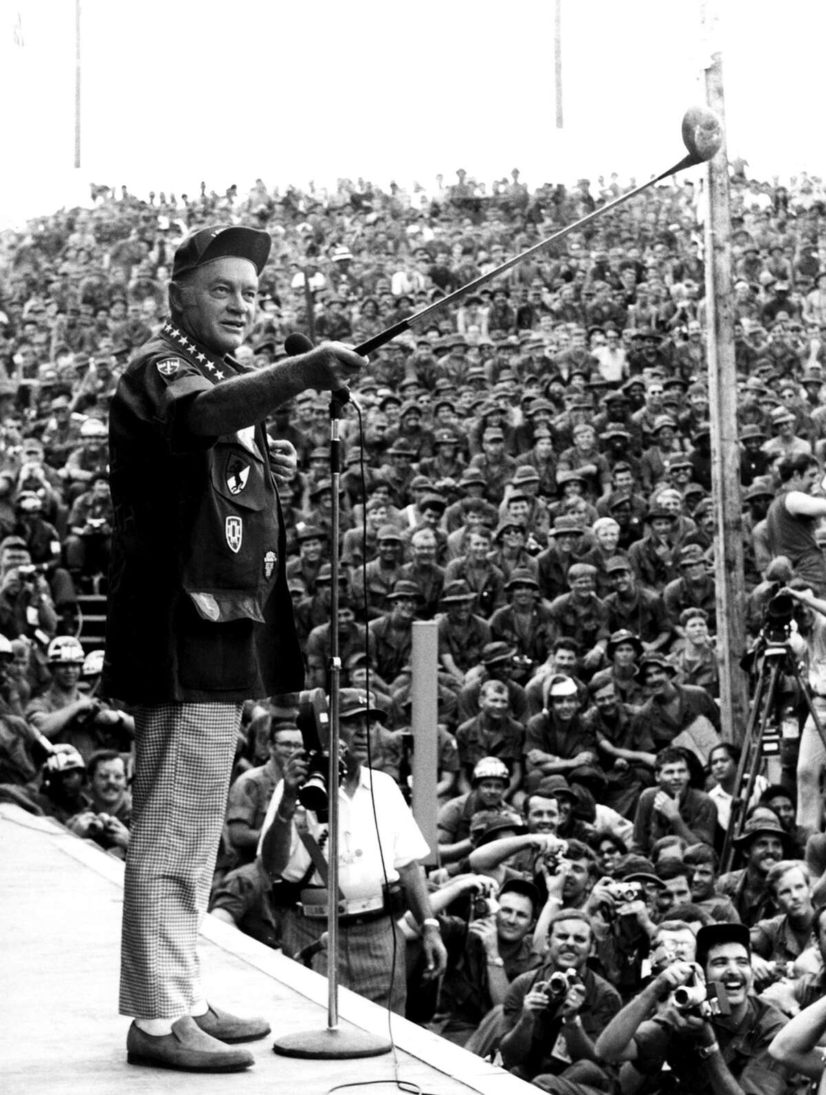 Bob Hope adapted to the topic, medium without offending audience