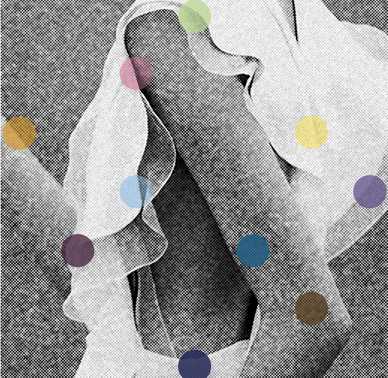Ferrandis' collages a hybrid of forms, materials and impulses