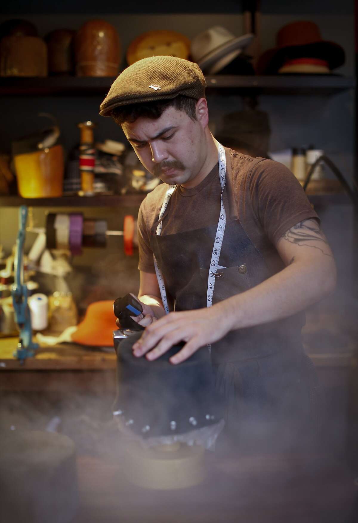 North Beach milliner is the glad hatter of San Francisco