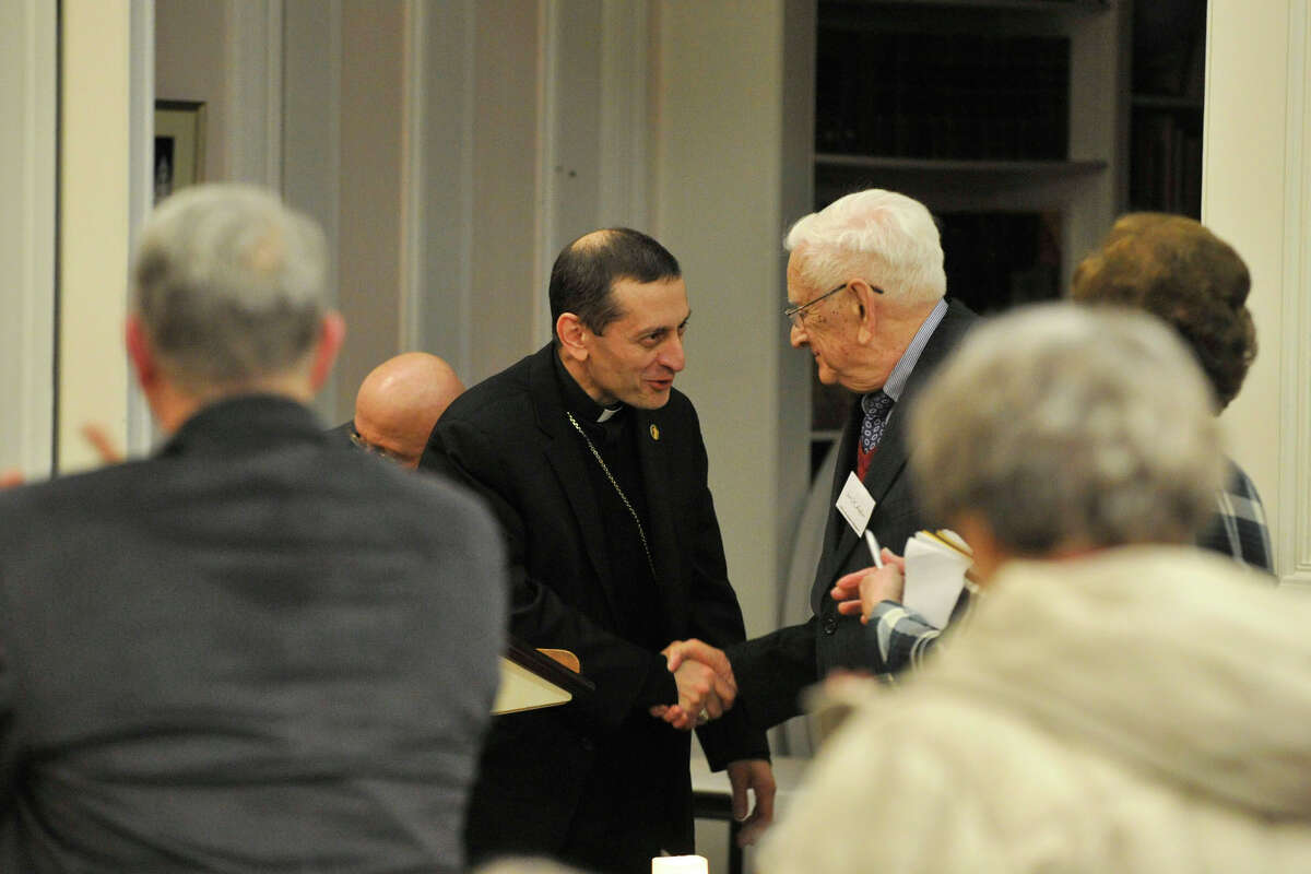 Bishop Caggiano meets with Voice of the Faithful