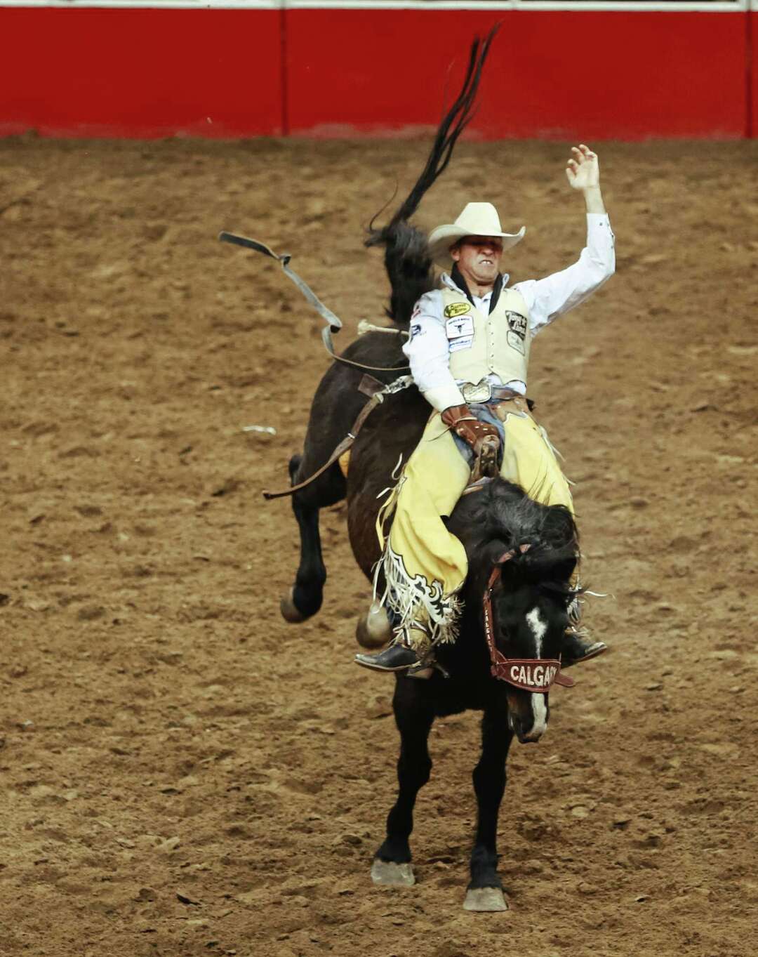 Bareback rider Bobby Mote bucks the perils and hangs on for glory