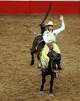 Bareback rider Bobby Mote bucks the perils and hangs on for glory