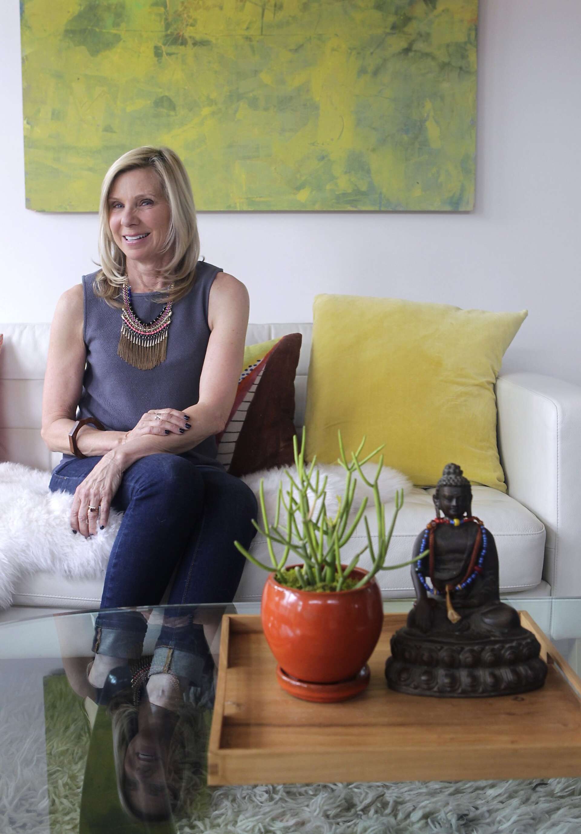 Visual Jill's Jill McCoy mixes modern and midcentury pieces