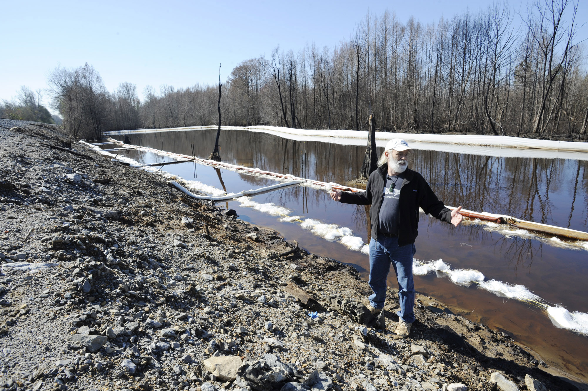 Alabama swamp still suffering after oil spill