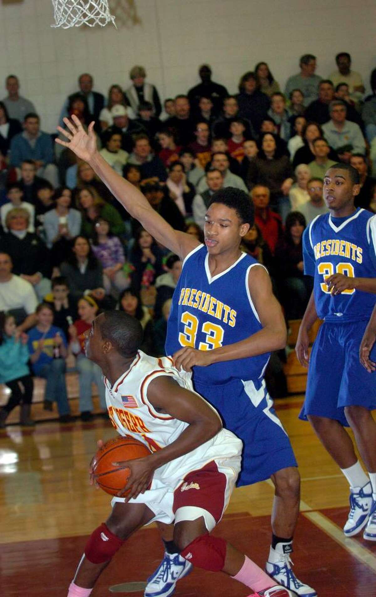 St. Joseph pulls away to beat Harding