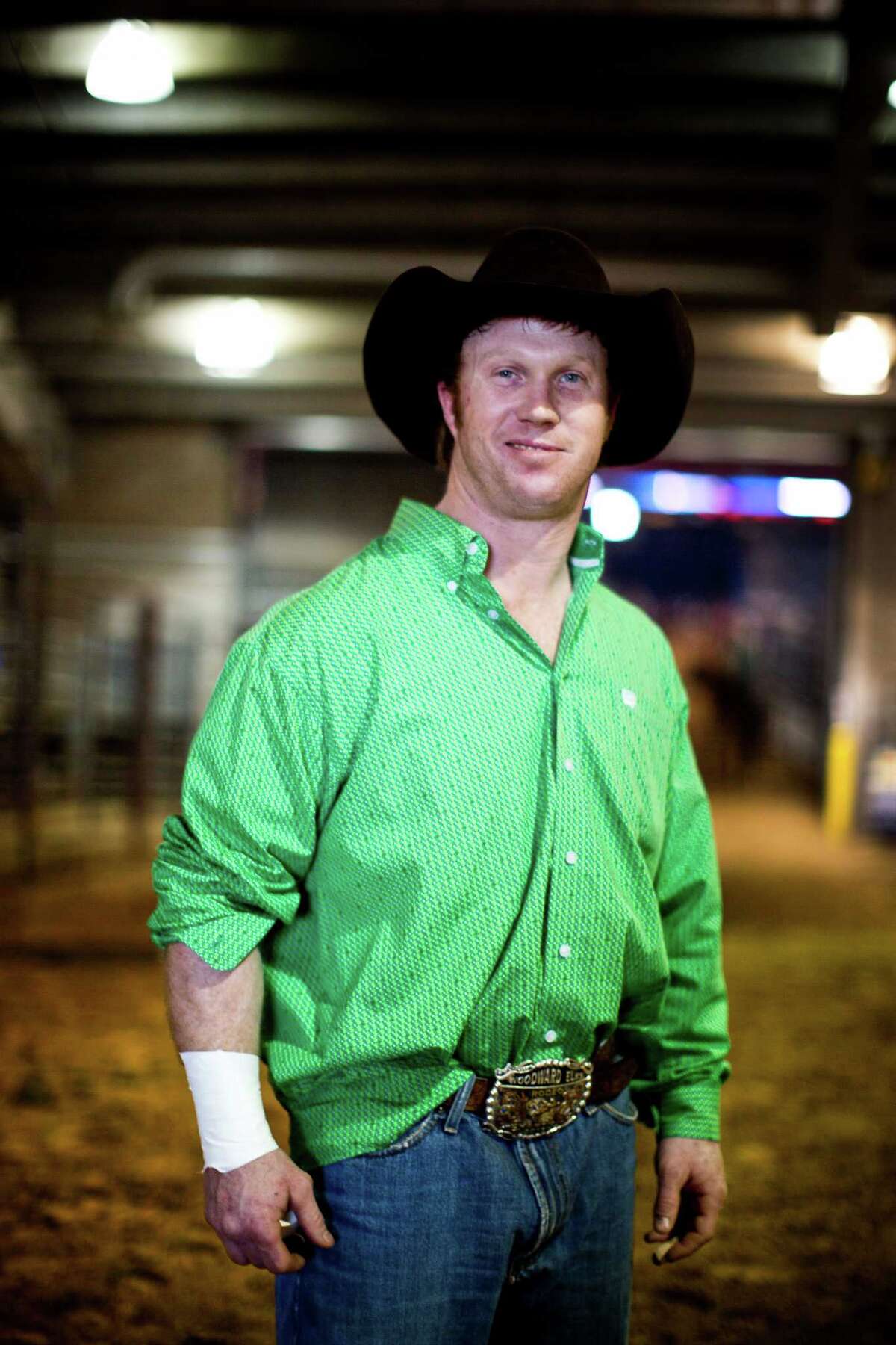 Rodeo competitors show their pride with trophy buckles
