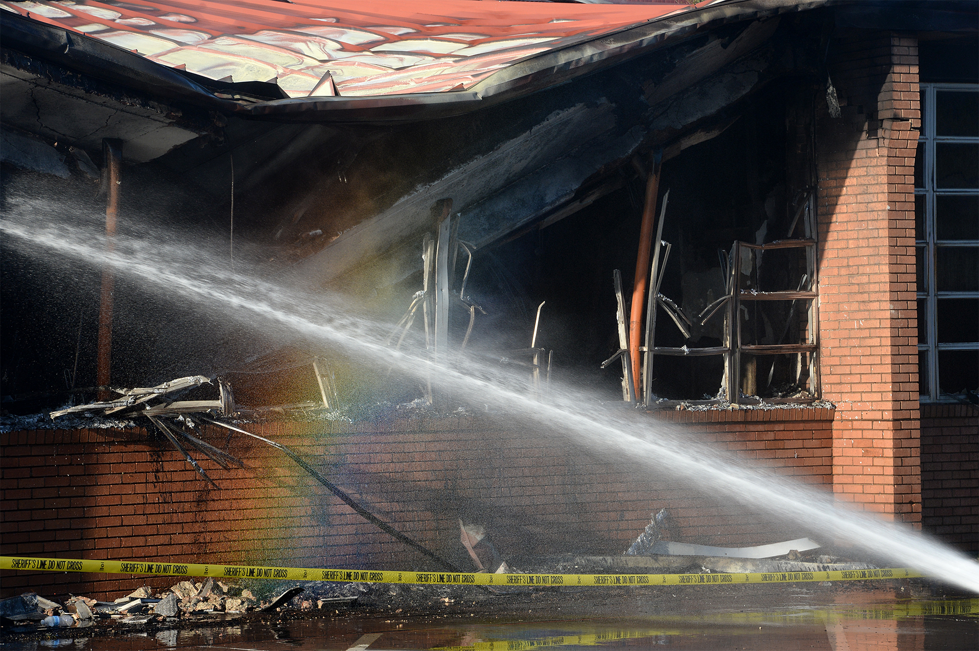 Security footage may tell if elementary school fire was arson