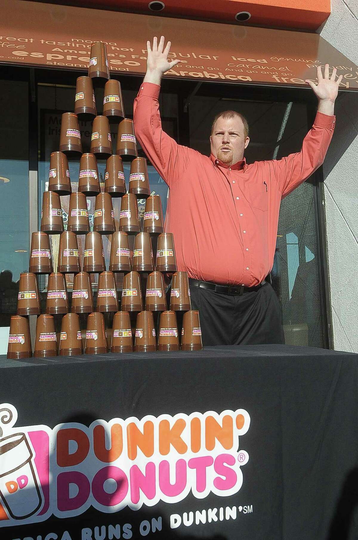 Dunkin' Donuts celebrates Katy opening