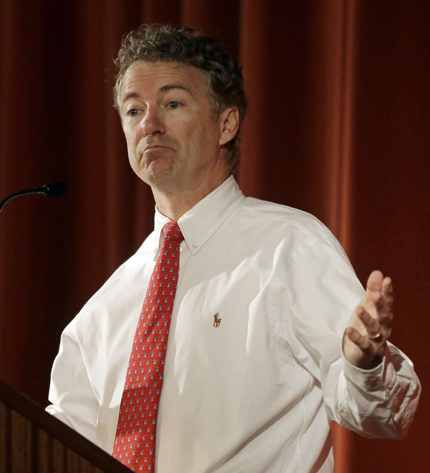 Republican Rand Paul fires up a Berkeley crowd