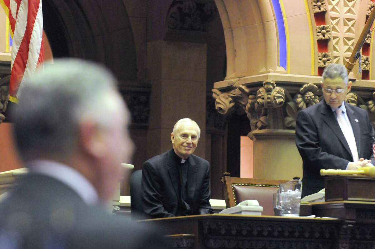 Assembly honors Albany Bishop Emeritus Howard Hubbard