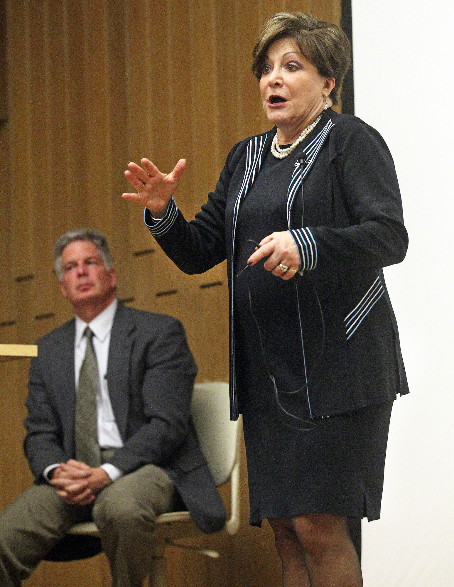 Expert discusses sexual assault policies with Trinity students