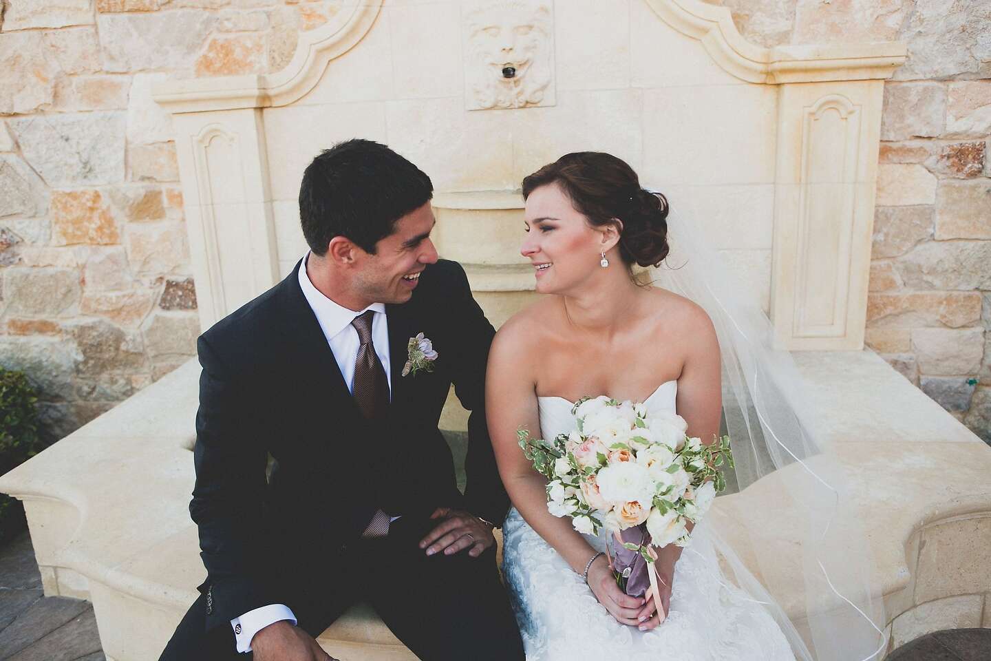 Childhood friends make it to the altar at 24