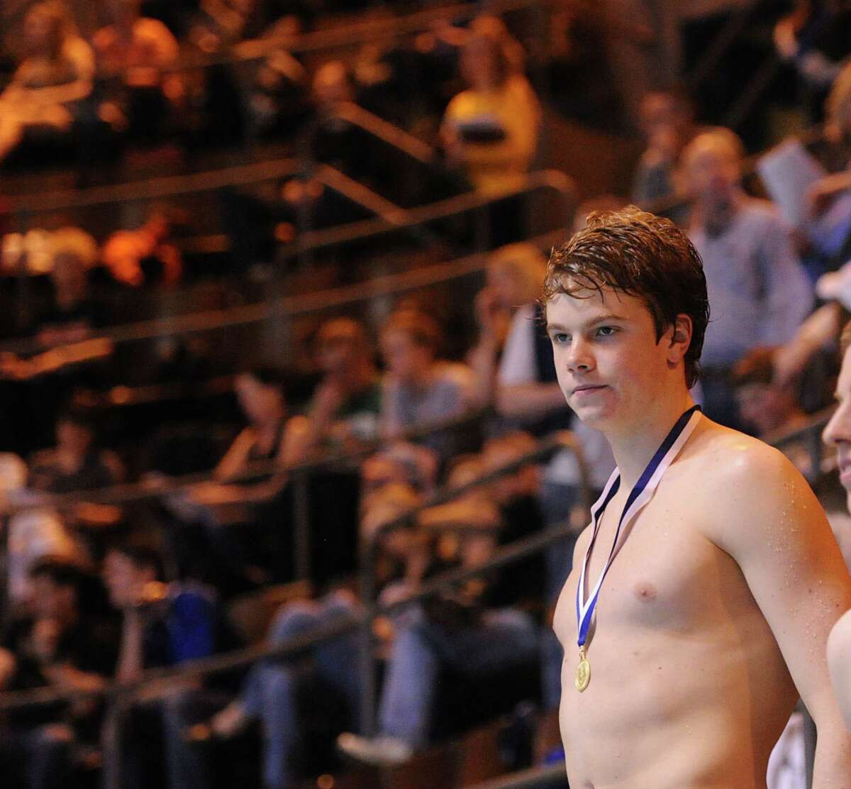 Greenwich cruises to State Open swimming championship