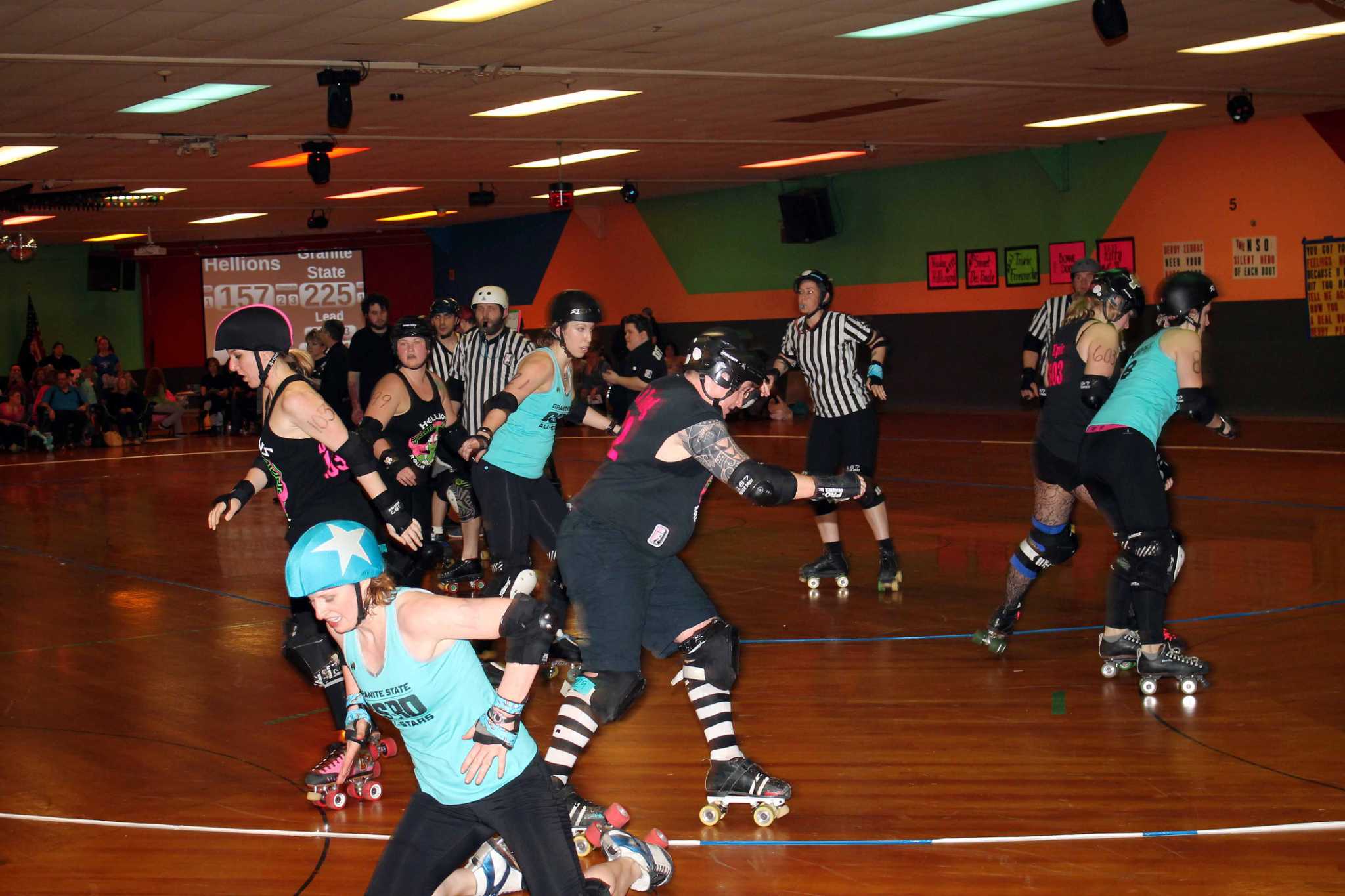 SEEN: Troy Hellions roller derby season opener
