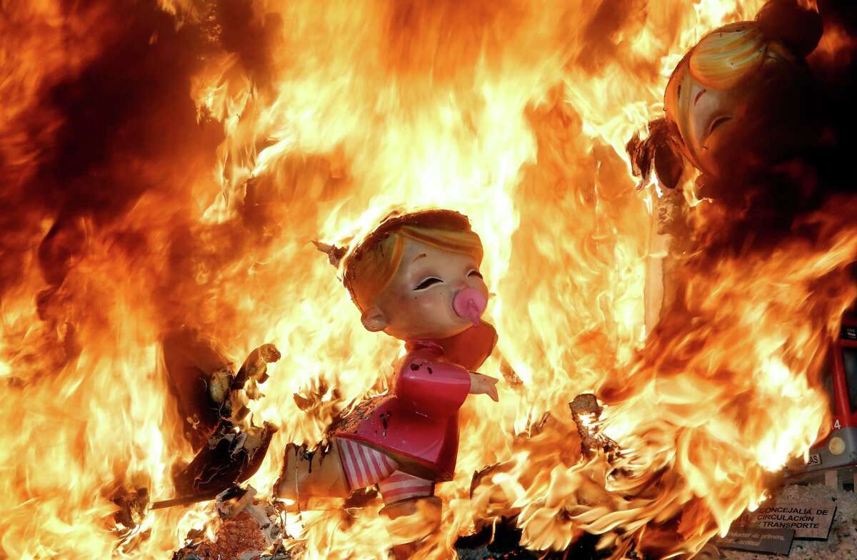 Photos: Two very strange events last week