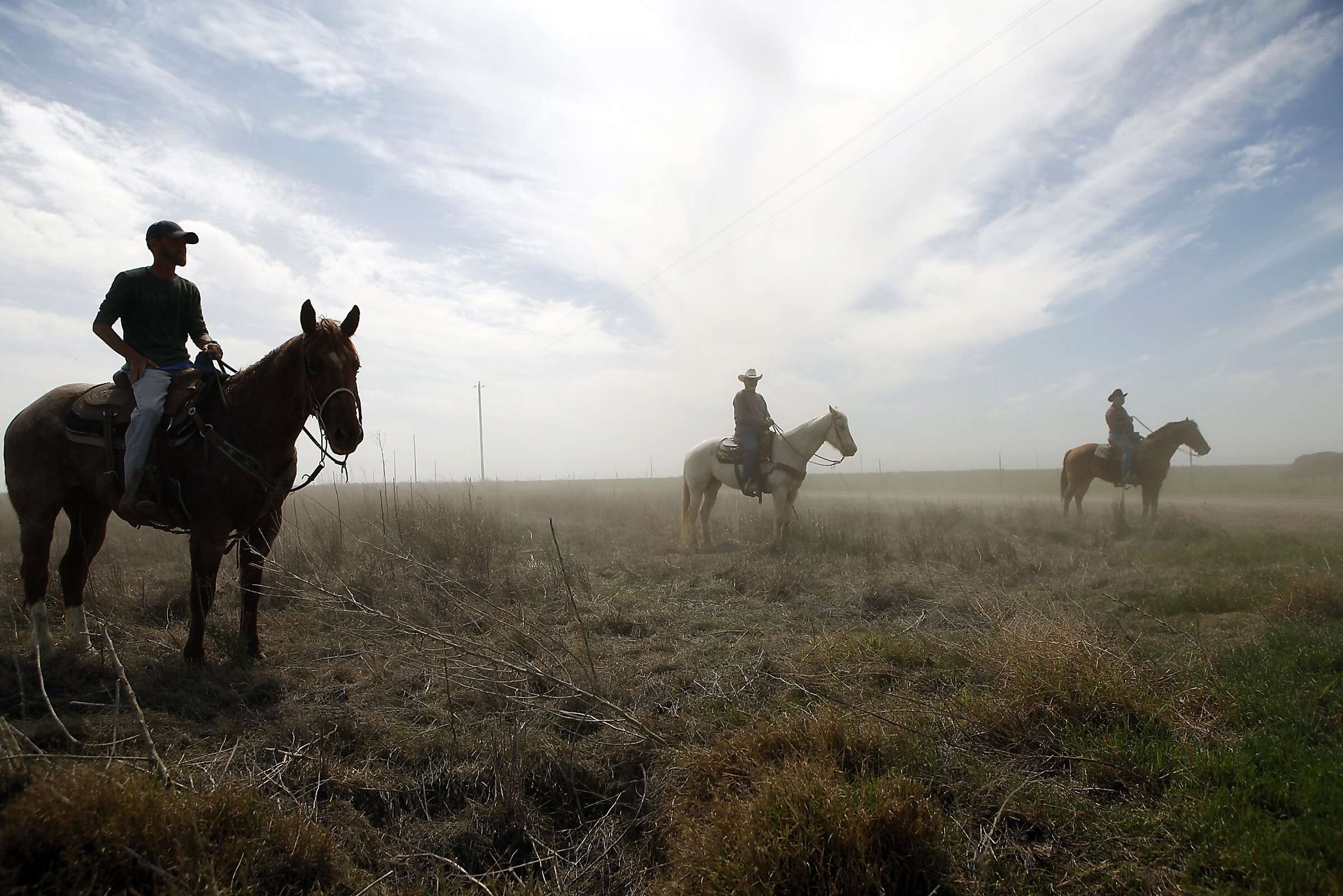 California drought: Central Valley farmland on its last legs