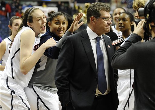 Low anxiety: UConn women don't feel Final Four pressure