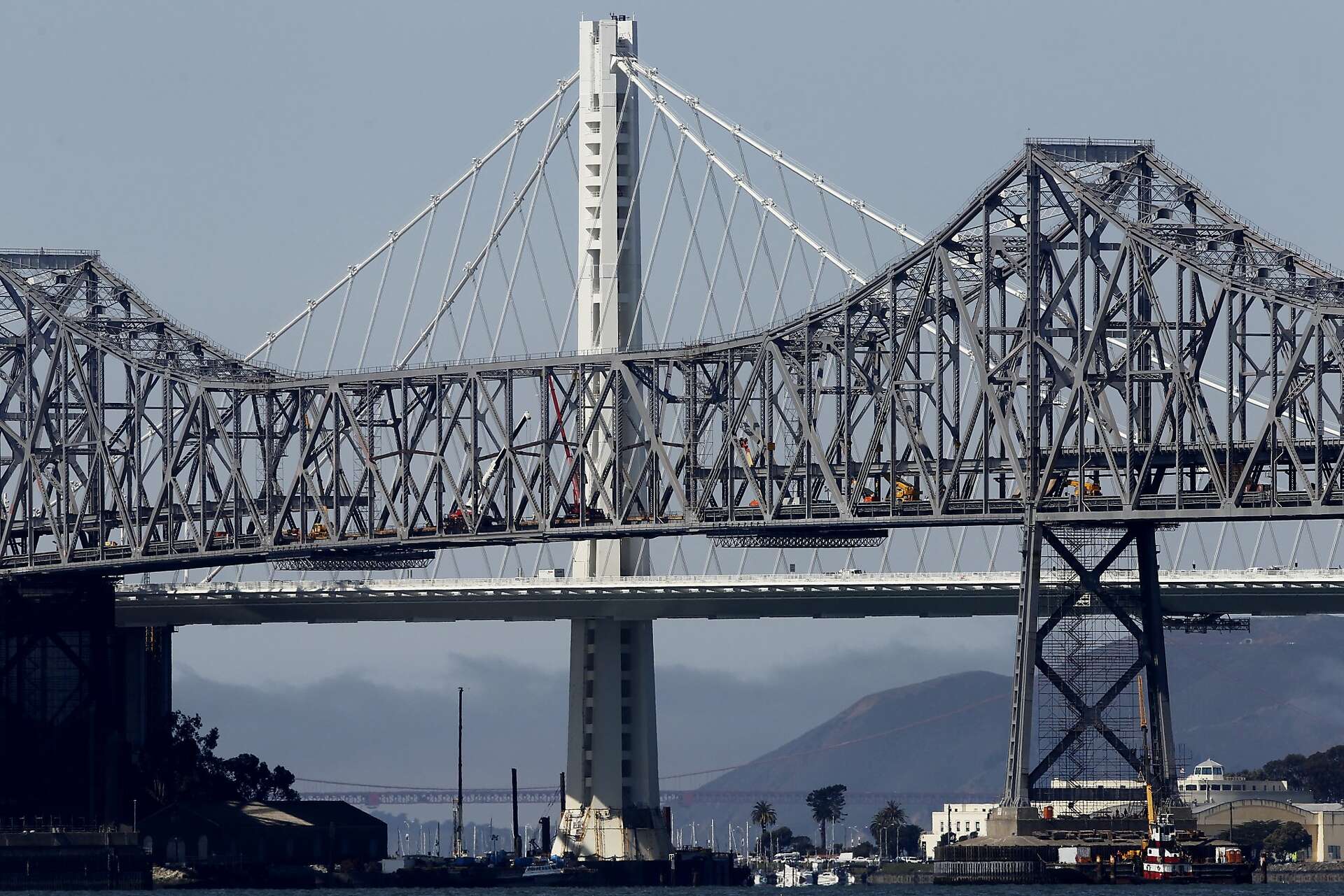 Bay Bridge teardown speeding up after delays