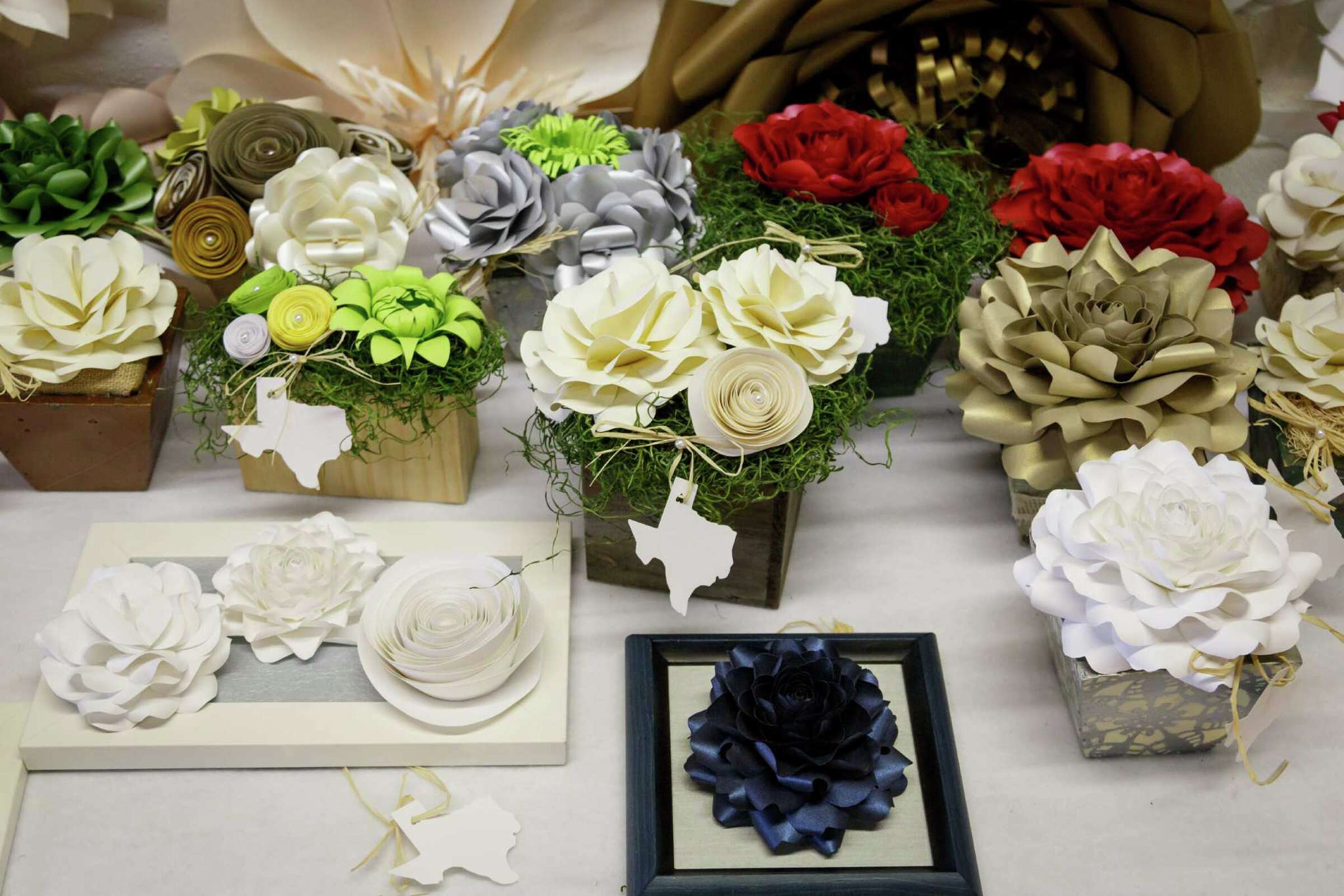 Khrystyna Balushka's paper flowers are popping up everywhere