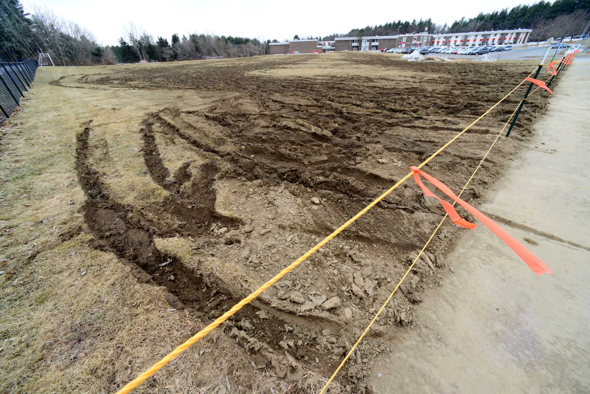 Down in the mud patch