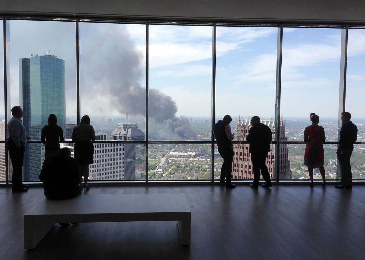 The Sky Lobby at Houston's Chase Tower is now closed to the public